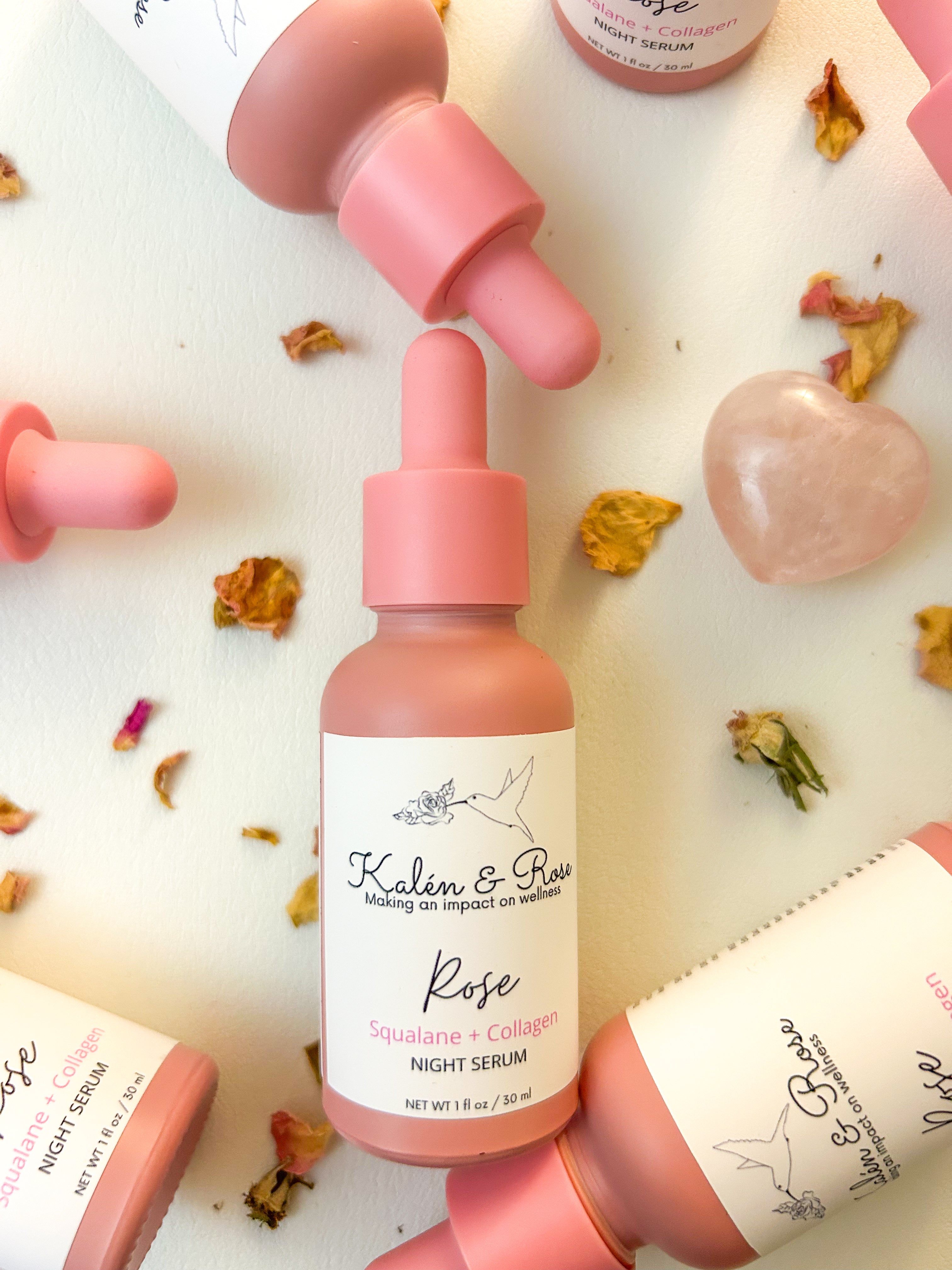 Rose Retinol Alternative Night Serum – Kalén and Rose
