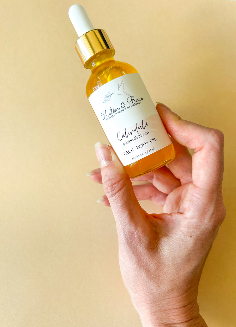 Calendula Face & Body Oil – Kalén and Rose
